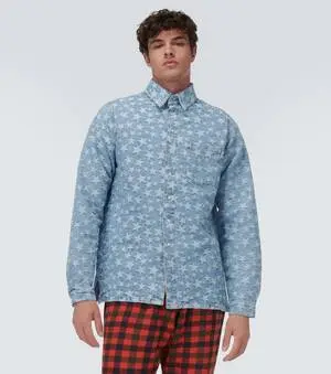 ERL Jacquard Denim Overshirt