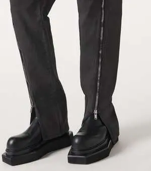 Rick Owens Bolan Banana High-rise Bootcut Jeans