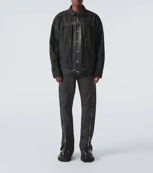 Rick Owens Bolan Banana High-rise Bootcut Jeans
