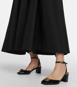 Valentino Garavani One Stud Patent Leather Pumps