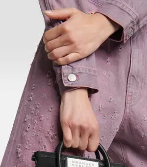 MAISON MARGIELA Cropped Denim Trucker Jacket
