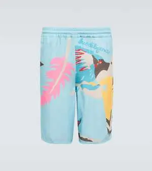 DUE DILIGENCE Printed Shorts