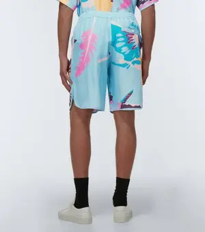 DUE DILIGENCE Printed Shorts