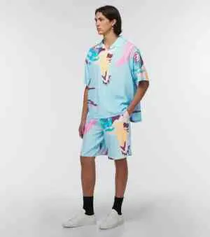DUE DILIGENCE Printed Shorts