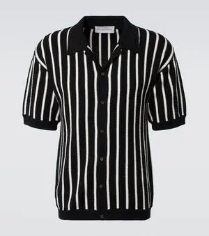 King & Tuckfield Striped Wool Shirt