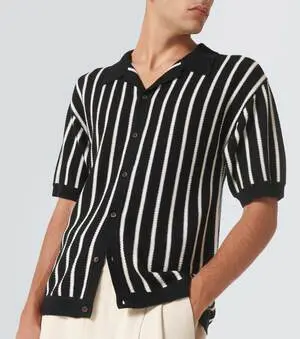 King & Tuckfield Striped Wool Shirt