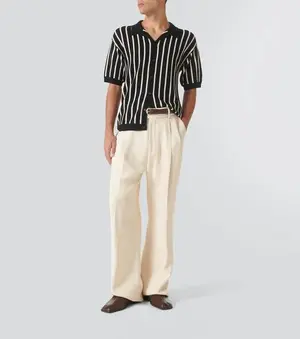 King & Tuckfield Striped Wool Shirt
