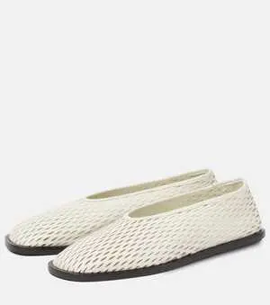 Proenza Schouler Leather Ballet Flats