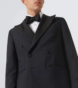 Rubinacci Wool Tuxedo Jacket