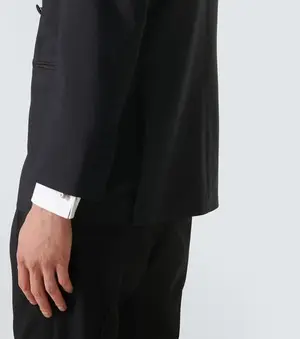 Rubinacci Wool Tuxedo Jacket