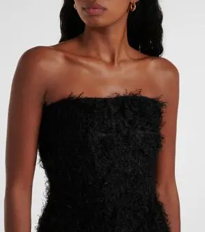 TOTEME Strapless Fil Coupe Midi Dress