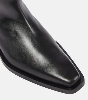 Proenza Schouler Bronco Leather Knee-high Boots - Black