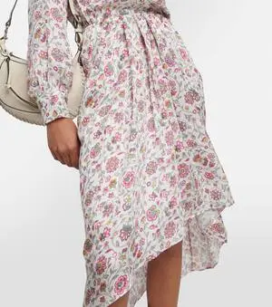Isabel Marant Étoile Lokeya Floral Midi Dress
