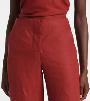 Faithfull The Brand Lulea Wide-leg Linen Pants