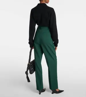 THE FRANKIE SHOP Bea High-rise Straight Trousers