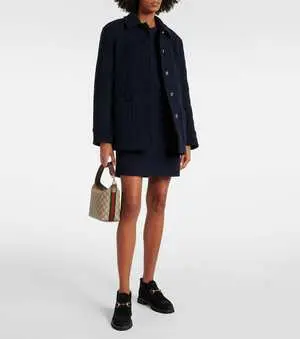 Gucci Horsebit Suede Ankle Boots - Black