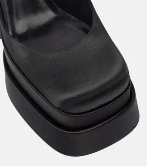 Versace Medusa Aevitas Platform Pumps - Black