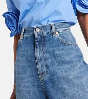 Valentino Garavani High-rise Straight Jeans