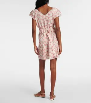 Rixo Alexandra Floral Mini Dress