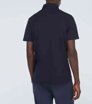 Loro Piana Cotton Polo Shirt - Blue