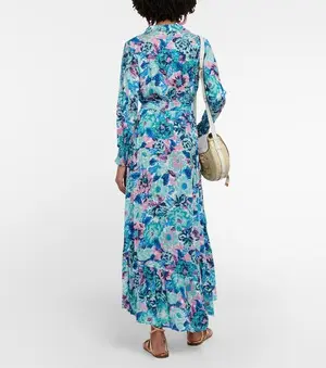 Poupette St Barth Kimi Printed Maxi Dress