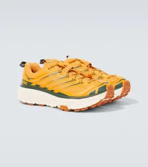 Hoka One One Mafate Three2 Lace-up Sneakers - Yellow