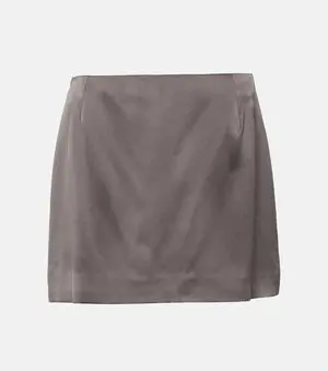 PETER DO Silk Charmeuse Miniskirt