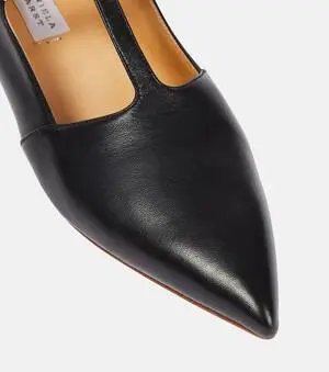 Gabriela Hearst Lola Leather Ballet Flats
