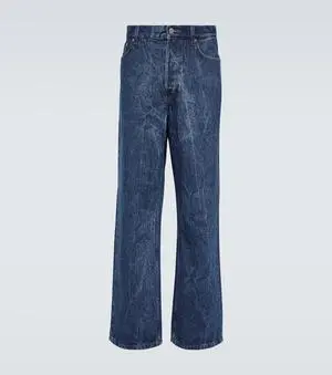 Dries Van Noten Printed Jeans For Men