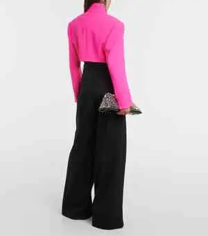 Alexandre Vauthier Cropped Wool Jacket