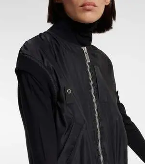 Sacai Nylon Vest - Black