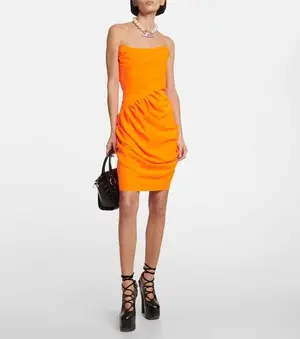 VIVIENNE WESTWOOD Draped Corset Minidress