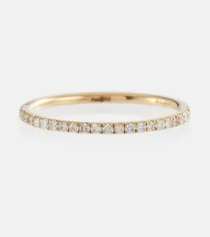 Ileana Makri 18kt Yellow Thread Band Diamond Ring - Gold