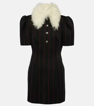 Alessandra Rich Collared Cocktail Dresses