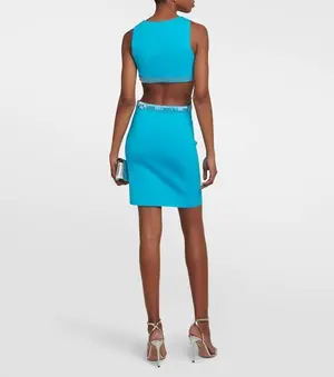 Galvan Luna Cutout Minidress