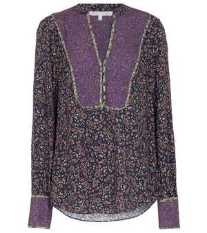 Veronica Beard Betta Floral Blouse