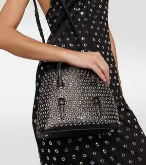 Alaïa Mina 20 Embellished Leather Tote Bag