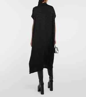 Balenciaga Bb Midi Shirt Dress