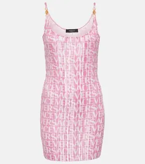 Versace Logo Cocktail Dresses
