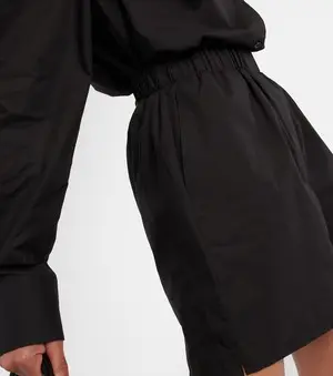 THE FRANKIE SHOP Lui Cotton Shorts