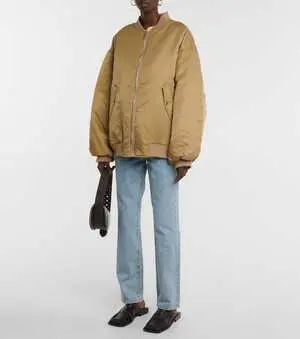 THE FRANKIE SHOP Astra Technical Bomber Jacket - Green
