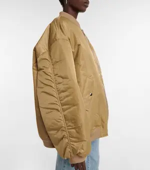 THE FRANKIE SHOP Astra Technical Bomber Jacket - Green