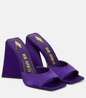 Attico Devon Satin Mules