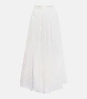 Giambattista Valli Macrame Midi Skirt