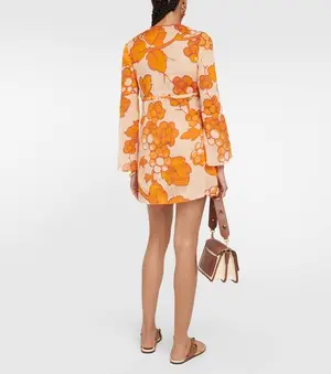 Etro Printed Ramie Tunic