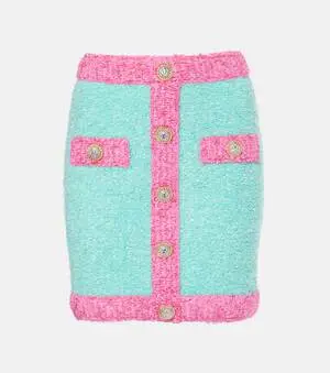 Balmain Knitted Miniskirt