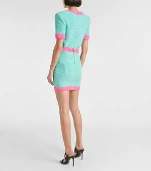Balmain Knitted Miniskirt
