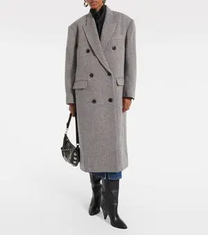 MARANT ETOILE Lexana Wool-blend Coat