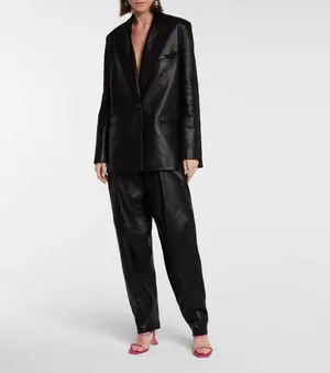 Magda Butrym Leather Blazer