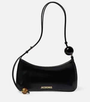 Jacquemus Le Bisou Perle Small Leather Shoulder Bag
